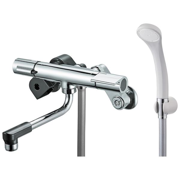 メッキとブラックのシンプルなデザイン