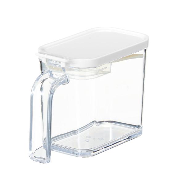 計量機能付き調味料ポット。湿気を防ぐパッキン付き。