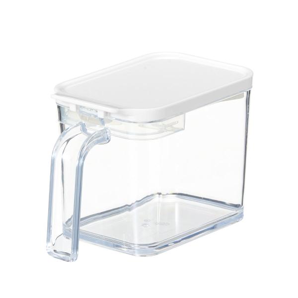 計量機能付き調味料ポット。湿気を防ぐパッキン付き。