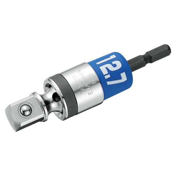 軸折れに強い１８Ｖ対応。耐久性２倍、サイズで色分けエラストマーキャップ付。