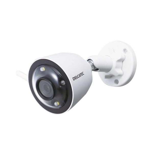 解像度最大200万画素のワイヤレスカメラです。100lmのLED照明付で、自動点灯モードや遠隔でのON/OFF操作が可能。ワイヤレス接続で難しい配線は不要。電源さえあればかんたんに設置いただけます。マイクとスピーカーを内蔵していますので集音...