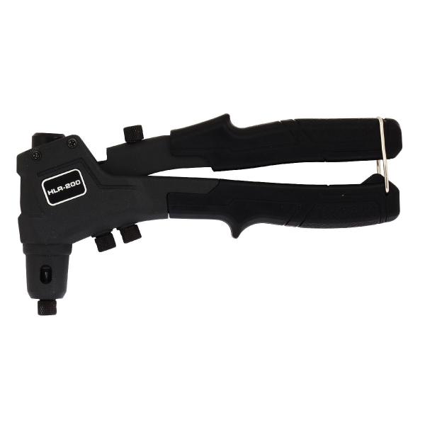 ●少ない力でも使いやすく連続作業にも最適で、手への負担が大幅に軽減。●リベットサイズに合わせ手回しでノーズピースを交換できるため、スパナが不要。