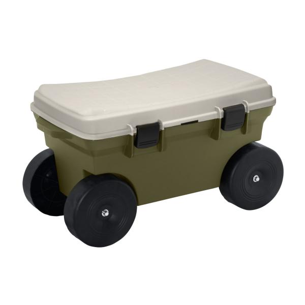 お庭のガーデニングや草刈りを座ったまま楽々作業できます。