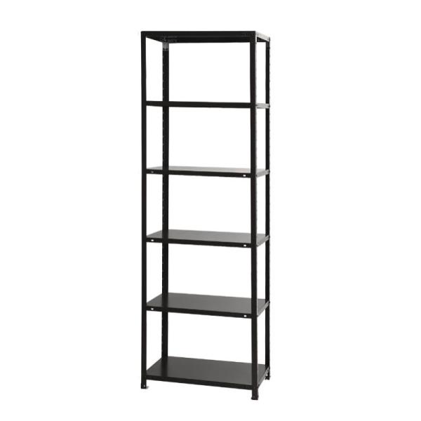 支柱正面の穴が少ない、デザインにこだわったラック