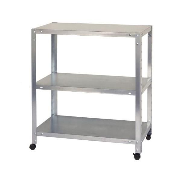 支柱正面の穴が少ない、デザインにこだわったラック