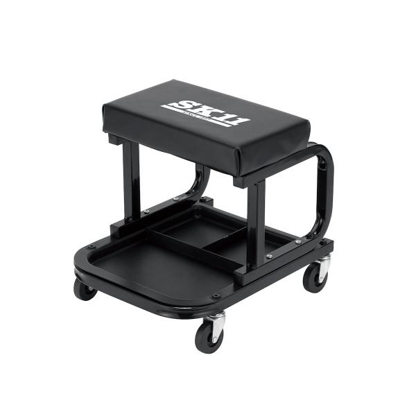 楽な姿勢で作業でき、自由に移動もできる便利な作業イスです。