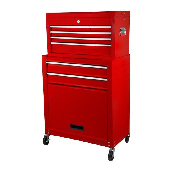 ツールやパーツを、たっぷり収納、きっちり整理できます。