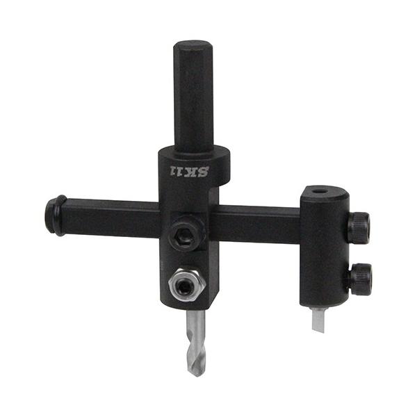 コバルトハイス刃（Ｃｏ−ＨＳＳ）採用で、切削性能が向上しました。鉄・ステンレス（ＳＵＳ４３０）・アルミ等の穴あけ。