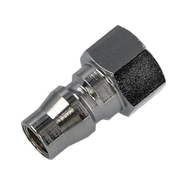 エアホースなどの配管やエアー工具への接続、離脱が簡単操作で確実に行えます。