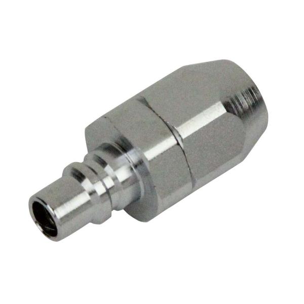 軽量設計なのでハンドツールの手元接続に最適。また、操作性に優れたワンタッチ機構も便利です（一部材質にアルミニウムを採用）。自動開閉バルブを内蔵。