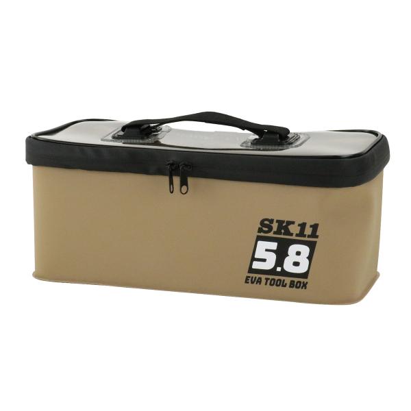 ＥＶＡ素材で水に強く、軽くて丈夫です。