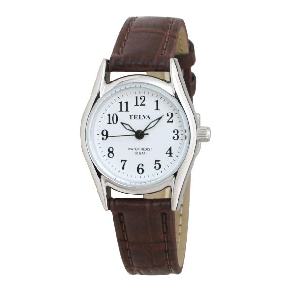 TELVA テルバ アナログウオッチ レディース 10気圧防水 腕時計【TE-AL009】カジュアルデザインが魅力の10気圧防水ウオッチ