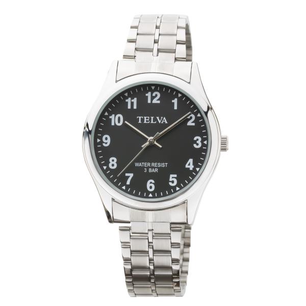 ベーシックなデザインと見やすい文字盤が使いやすい、アナログウオッチ。