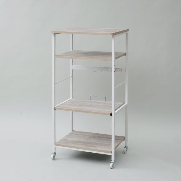 横幅５７ｃｍで大型レンジに対応。