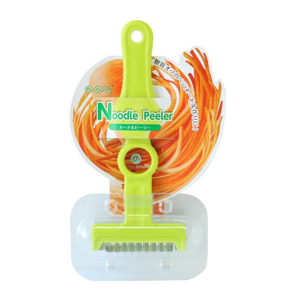 ヌードルピーラーで削るだけ！シャキッと菜麺！削って楽しい！食べておいしい！