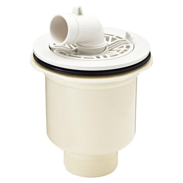 ホースをつないだまま中身が取り外せ、排水トラップの奥までお掃除ができます。