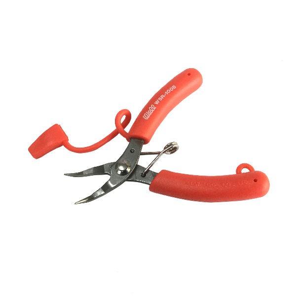 錆びにくいステンレス製のマイクロサイズ先曲プライヤー