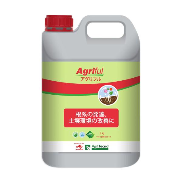 腐植酸の力で根茎発達をサポート