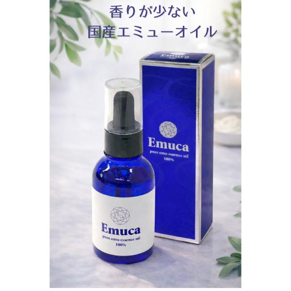 1.馬油よりもお肌に浸透2.ブースター効果エミューオイルはその他成分も包み込む機能をもっている為、スキンケアの初めに使うことで後に使用するスキンケアや塗り薬を包み込んで肌の奥 まで引き込んでくれる働きがあります※角質層までエミューは美容オイ...