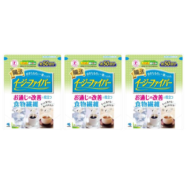 イージーファイバートクホ パウチ280.8g(約50回分)小林製薬の特定保健用食品です。難消化性デキストリン(食物繊維)を主成分としたお通じの改善に役立つ食物繊維粉末食品。保存に便利なチャック付きパウチタイプ。【4つの特長】1.お通じの改善...