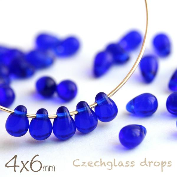 ぽってりとしたフォルムが可愛いドロップ型のチェコガラスビーズです。ピアスやネックレス等アクセサリーや小物作りにおすすめです。サイズ：約4×6mm販売単位：約30個※不良を考慮して少し多めにお入れしています。生産国：チェコ共和国ご返品について...