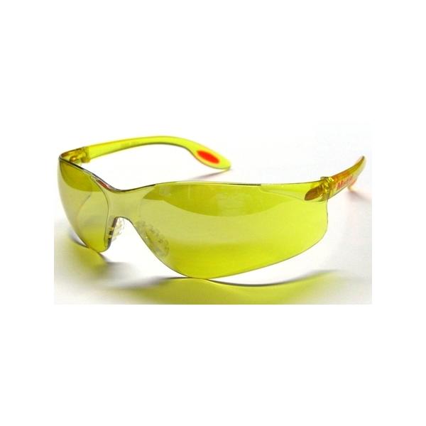 スポーツグラス　ANSIZ87＋、CEEN166認証取得品　　●UVカット加工の耐衝撃性に優れたポリカーボネート製　　　●このメガネは、側面まで眼を保護している為、横からの紫外線がレンズに反射して眼に入ることがありません。　■カラー/S-9...