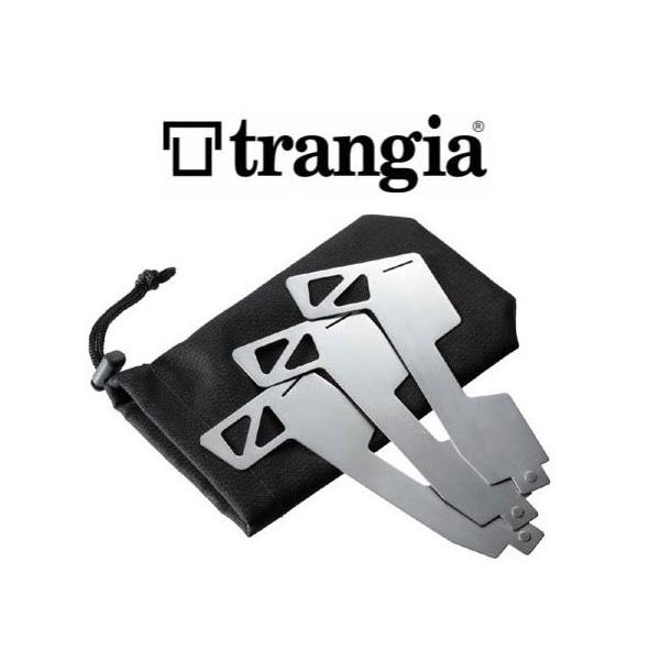 TR-B25用トライアングルグリッドII型は、肉抜き加工を施し軽量化を図った3枚のプレートを組み合わせて使うトランギアのアルコールバーナー専用のゴトクです。プレートの先端を差し込むだけのシンプルな構造で様々なコッヘルを乗せることが可能になり...