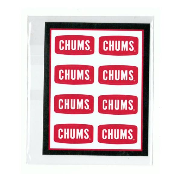 ミニサイズのチャムスロゴとブービーのシールセットです。ステーショナリーなど、お好きな箇所にに貼ってください♪全体サイズ：縦73 × 横59mm【爆買】