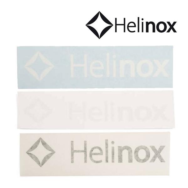 Helinox ヘリノックス ロゴステッカー LはHelinoxロゴのカッティングシートタイプのステッカーです。サイズ:W10×H2.8cm【爆買】