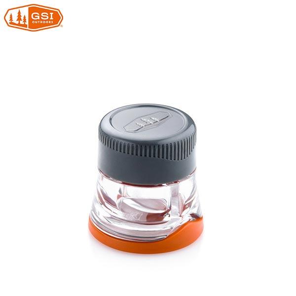 GSI ジーエスアイ ウルトラライトソルト ペッパーシェイカーは2気室のシンプルな塩コショウ入れです。ねじ込み式の防水性の高い蓋、内蓋のシェイカー穴は片側だけなので内蓋を回して塩だけ、胡椒だけを単独で振れます。半分ずつにすれば塩コショウとし...