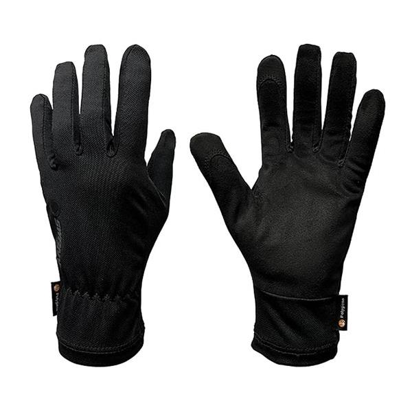 ポリジン加工のメッシュ素材と人工皮革のコンビネーションで、汗をかいても快適に過ごせます。・甲側はポリジン加工のメッシュ素材、掌側は摩耗に強い人工皮革を使用・着脱がしやすいストレートカフで軽くて携帯しやすいコンパクトなつくり・指先はタッチスク...