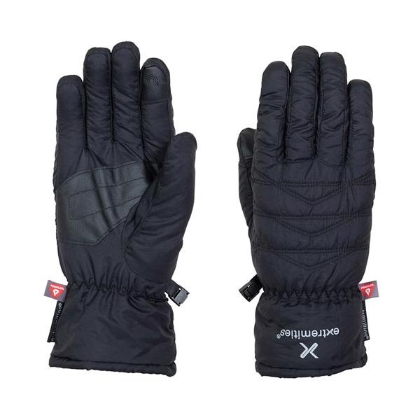 プリマロフト中綿入りのとても暖かくとても軽量なグローブ。約6×6cmの収納バッグ付きでコンパクトに収納可能。手のひらは補強付きで耐久性を向上、人差し指と親指はタッチスクリーン対応●防水、透湿性（X DRY）●中綿（60gプリマロフトゴールド...