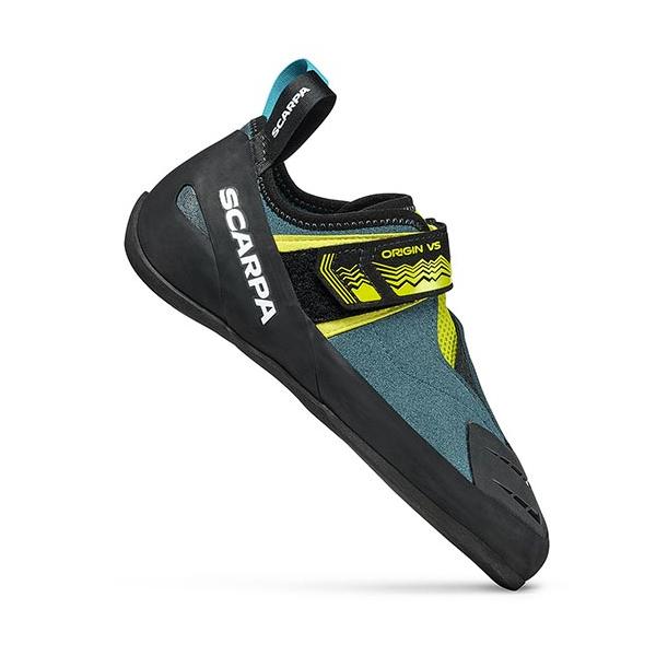 履きやすさを重視したシングルストラップのエントリーシューズ。従来のオリジンと比較して柔軟性が向上しており、甲を広くトウラバーで覆うなど、より現代的なインドアクライミングに対応できるようリファインされています。ソールはベローチェ同様、スティッ...