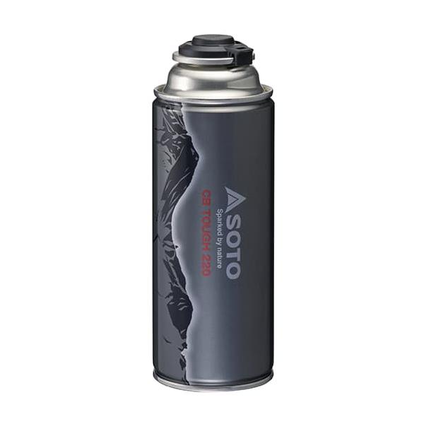 イソブタン・ノルマルブタン・プロパンを配合し、OD缶と同等のパフォーマンスを発揮するCB缶。OD缶と同等クラスの性能でOD缶よりも軽量：安定した炎の使用ができるOD缶は登山者に選ばれやすいですがタフ缶であれば同じスペックでありながら、より軽...