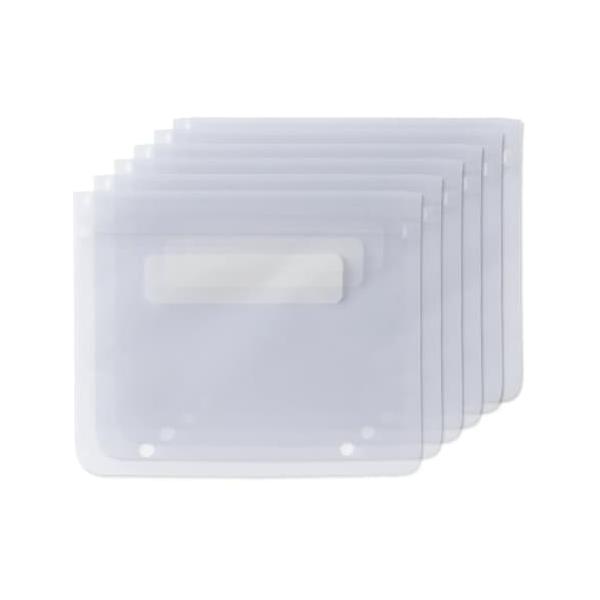 MY FIRST AIDに専用設計のジッパーバッグのリフィルの６枚セットです。POPS（Paago Organizing Pocket System）はベルクロを使用した独自の中綴じシステムで、MY FIRST AIDに採用しています。