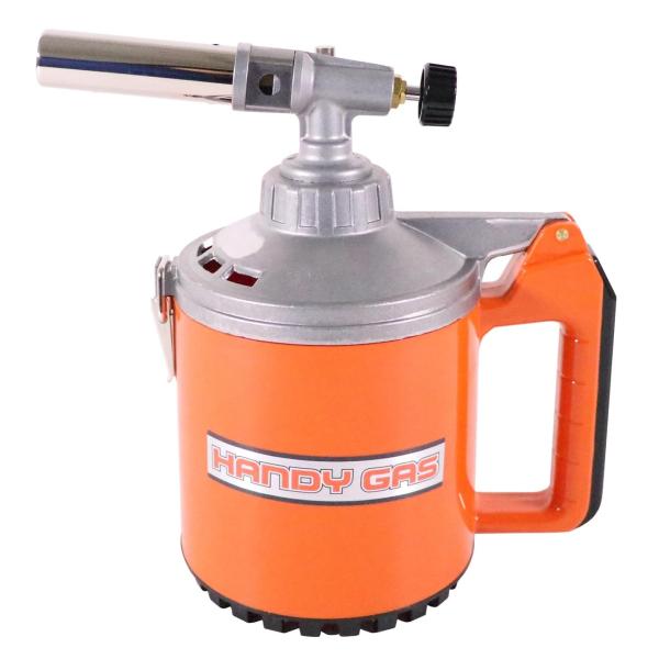 ・強力バーナーとハイパワーBPボンベで、火力が大幅アップ・作業時の過酷な使用環境からボンベを保護するボディーカバー・大容量カートリッジボンベで、長時間の連続使用が可能なエコノミータイプ型式：450AG-N重量：670g (ボンベ未装着時)燃...