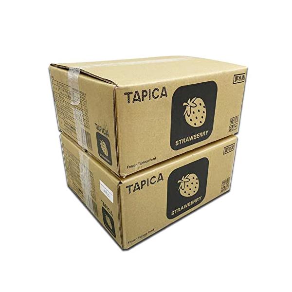 【TAPICA】【いちご（いちごミルク）１２０ｐｃ】※業務用タピオカ６０ｐｃ / １２０ｐｃは、タピオカのみお届けしております。※ストロー無しまた、業務用商品はインナーカートン未開封での発送となります。TAPICA(タピカ)は本場台湾より直...