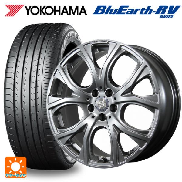 【新品サマータイヤホイール 4本セット】■タイヤヨコハマ ブルーアース RV03 #(YOKOHAMA BluEarth RV03)■タイヤサイズ245/45R19 102W XL ■ホイールet019325 Team Sparco BEN...