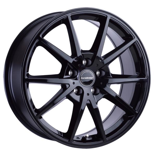 【新品ホイール1本】■ホイールABESHOKAI EURODESIGN Swindon(阿部商会 ユーロデザイン スウィンドン)■カラーグロスブラック■サイズ{37}インチ {38}J 17×7.5 +47 5/112 66.6　■検索ワー...