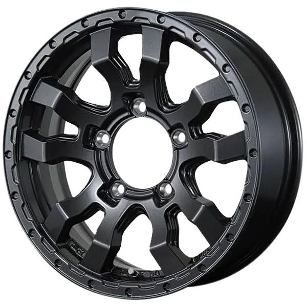 【新品ホイール1本】■ホイールTOPY VABRO RR-01(トピー ヴァブロ RR-01)■カラーGMガンメタ■サイズ{37}インチ {38}J 16×5.5 ±0 5/139.7 108.5　■検索ワード16インチ 5.5J 5穴 P...