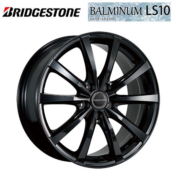 【新品ホイール1本】■ホイールBRIDGESTONE BALMINUM LS10(ブリヂストン バルミナ LS10)■カラーBブラック■サイズ{37}インチ {38}J 18×7.5 +42 5/114.3 　■検索ワード18インチ 7.5...
