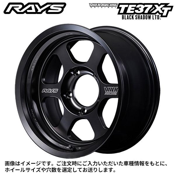 【新品ホイール1本】■ホイールRAYS VOLK RACING TE37XT Black Shadow LTD.(レイズ ボルクレーシング TE37 ブラックシャドウ LTD.)■カラーPHマットトランスルーセントブラック■サイズ{37}イ...