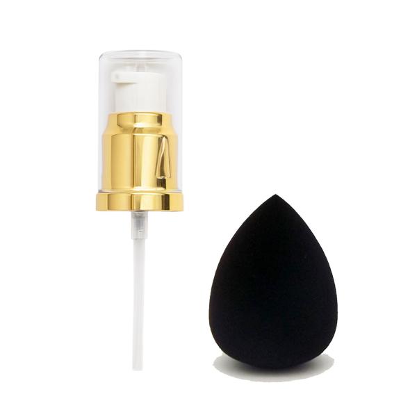【発売日：2018年07月01日】【ギフトラッピング不可商品】エスティローダー(ESTEE LAUDER エスティ ローダー)のダブルウェアステイインプレイスメークアップ専用のポンプ（互換品）とスポンジパフのセットです。ダブルウェアを綺麗に...