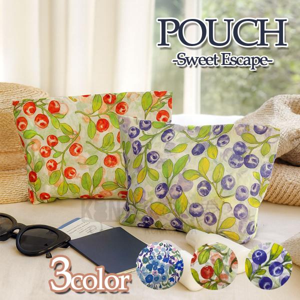 【発売日：2025年09月02日】【ギフトラッピング不可商品】上品さと実用性を兼ね備えた、丈夫で上質な生地を使用した大人かわいい化粧ポーチ。光沢感のある素材で高級感がありながら、日常に溶け込むナチュラルなデザインが魅力です。内布には厚手のコ...