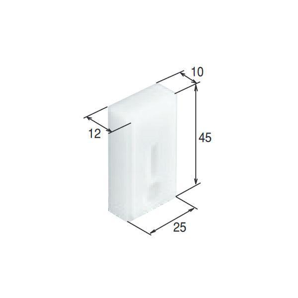 ブラケットスペーサー （ナベネジ3.5×40、2本入）壁からの窓枠の出幅を埋めてブラケットを取り付けることができます。TOSO ロールスクリーン
