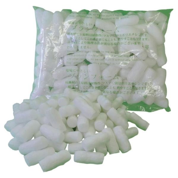 環境に優しいエコ緩衝材精密機器、ネットオークションの梱包、発送【商品情報】製品名：ブランフォーム型番：BF3数量：35個小袋サイズ：300×200mm【製品特徴】・ブランフォームは生崩壊性の緩衝材です。・主成分は植物デンプンです。・焼却して...