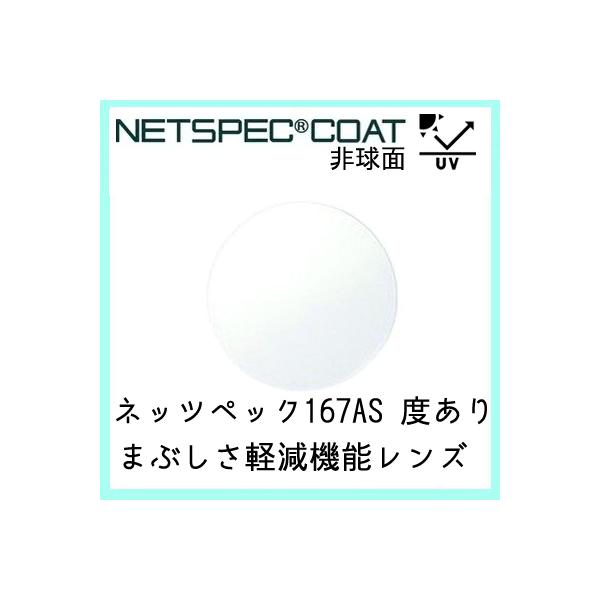 屈折率  1.67AS設計  非球面設計  　　　　 UVプロテクト     標準装備コート：CZ（超撥水+ハードマルチ）◆ 光の透過を抑えた六角形状の特殊金属による網目コーティングレンズの外観は無色透明でありながら、光のまぶしさを軽減させ...