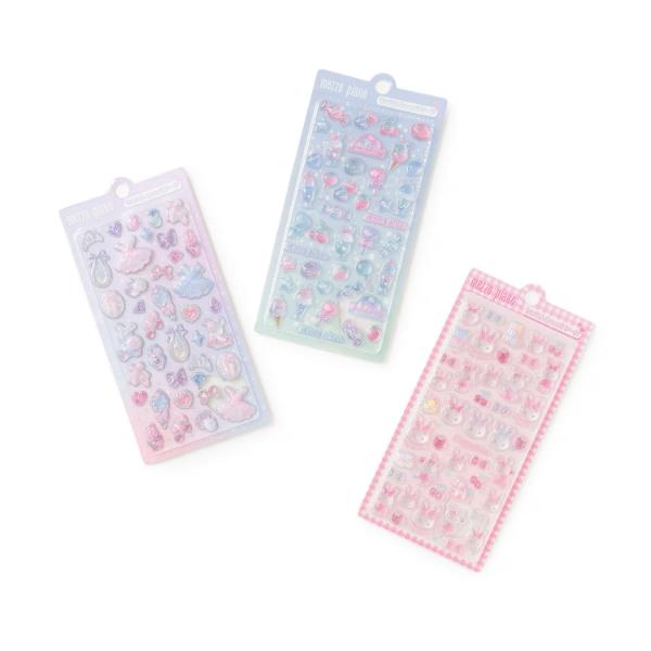 メゾピアノから、まるで宝石のような『ちゅるん』とした質感の『kawaii』シールが登場！どこか懐かしいぷっくり感と、透き通るようなクリアな輝きがたまらないずっと眺めていたくなる可愛さです。 自分へのコレクションにはもちろん、お子様へのご褒美...
