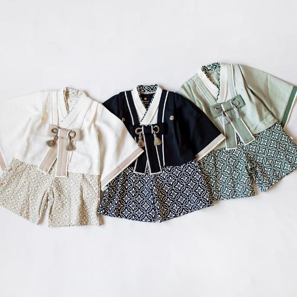 「特別な一着で晴れの日のお祝いを」特別な日のおめかしにぴったりの袴ロンパース。 節句のイベントにはもちろん、お宮参りやお食い始め、お正月の挨拶、記念日の撮影などにもおすすめです。 今年は、より華やかに進化したプレミアムバージョンが登場。 羽...