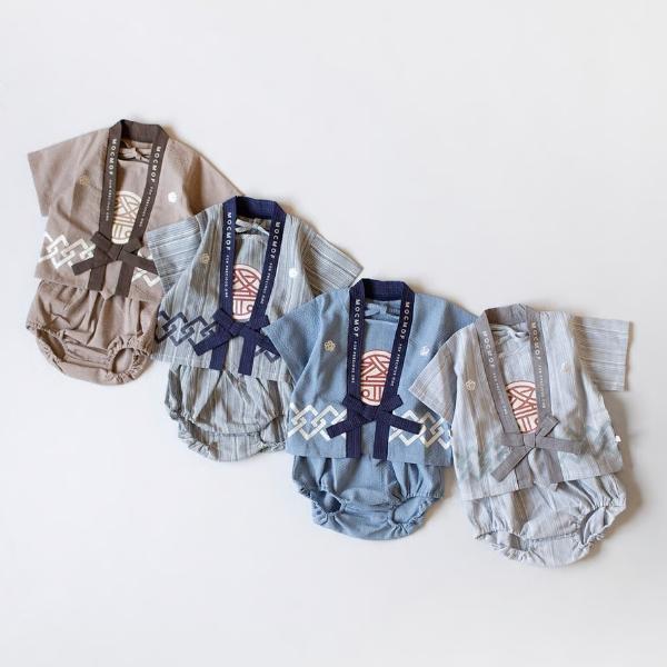 「伝統的な法被をイメージした渋めのカラー」法被デザインの羽織り・前掛け・ブルマの3点セットです。 花火大会や縁日、盆踊り、地域の祭礼など、夏のイベントにおすすめ。インナーは、お祭りの衣装として日本に古くから伝わる前掛け風のデザイン。 暑い日...